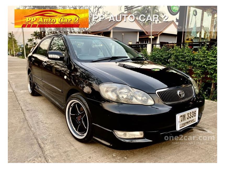 Toyota Corolla Altis 2003 G 1.8 in กรุงเทพและปริมณฑล Automatic Sedan สี ...