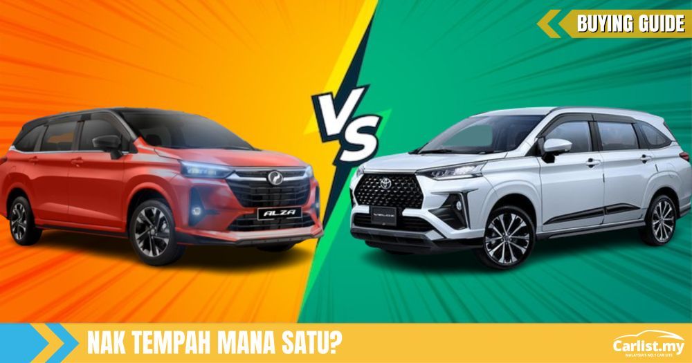 Perodua Alza 2022 vs Toyota Veloz 2022 – Apa Yang Berbeza? - Buying Guides | Carlist.my