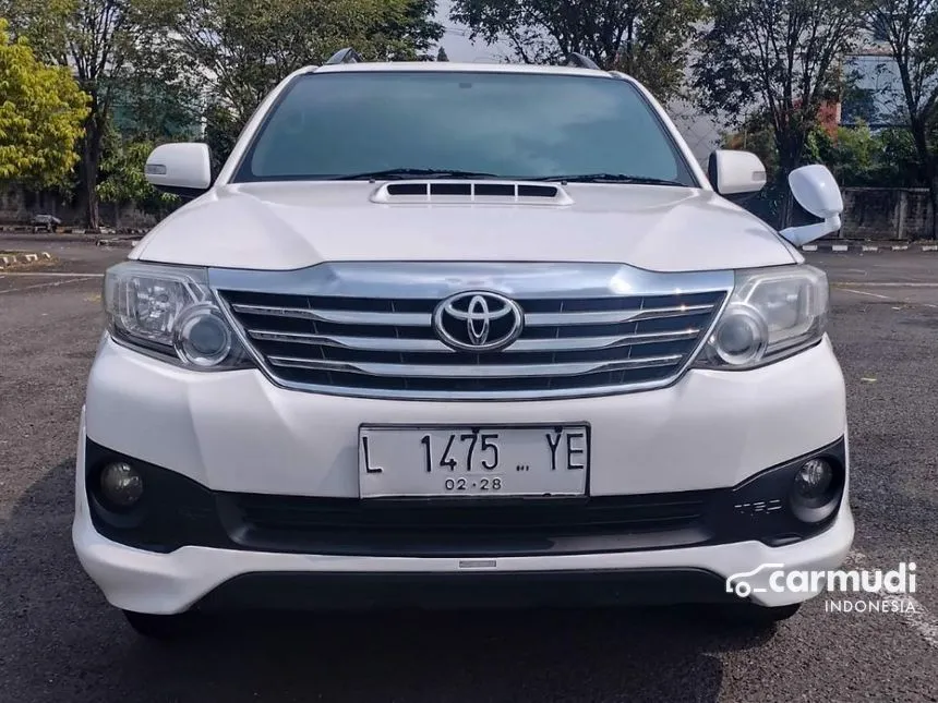 Toyota Fortuner 2012 G TRD 2.5 in Jawa Timur Manual SUV White for Rp 247.000.000 - 12373325 ...