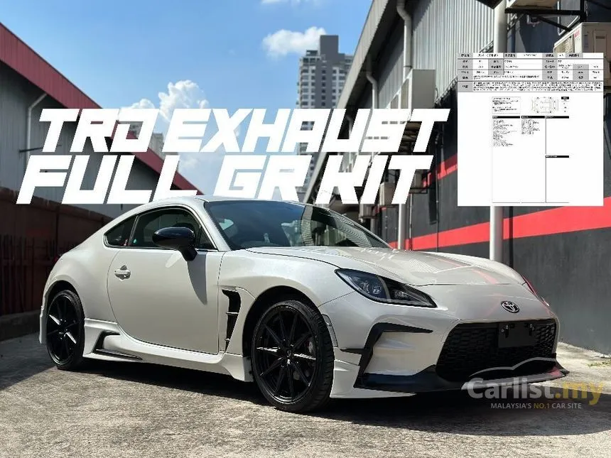 Recon 2022 TOYOTA GR86 2.4 RZ COUPE (MANUAL) Full GR Kits with TRD Sport Exhaust - Carlist.my