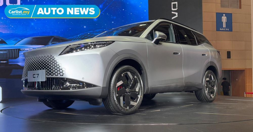 MAS 2025: 2025 Omoda C7 is the J7’s sleeker, more angular cousin ...