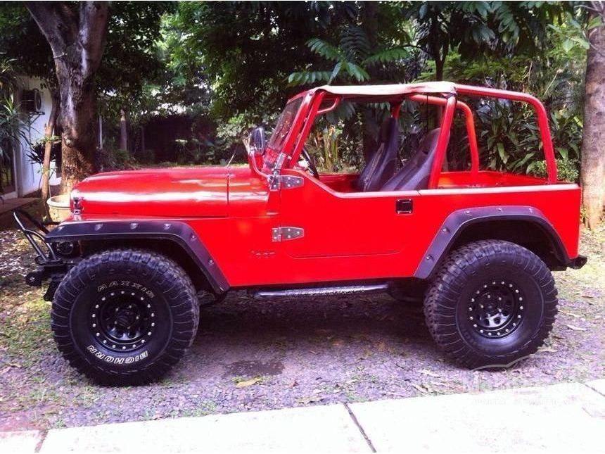 Jual Mobil Jeep CJ 7 1981 4.2 di DKI Jakarta Manual Jeep Merah Rp 200. ...