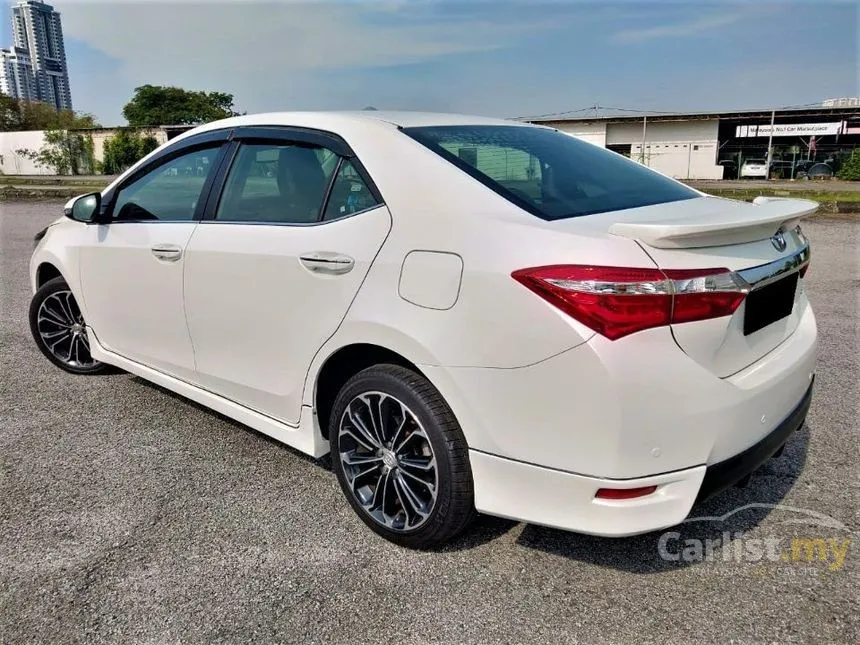 Used 2014 Toyota Corolla Altis 2.0 (A) V Spec Full Body Kit Service By ...