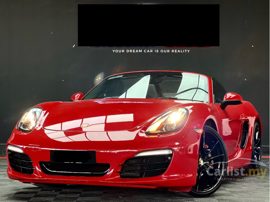 Used REGISTER 2016 PORSCHE BOXSTER 918 2.7 SPORT RED CHRONO PREVIOUS ...