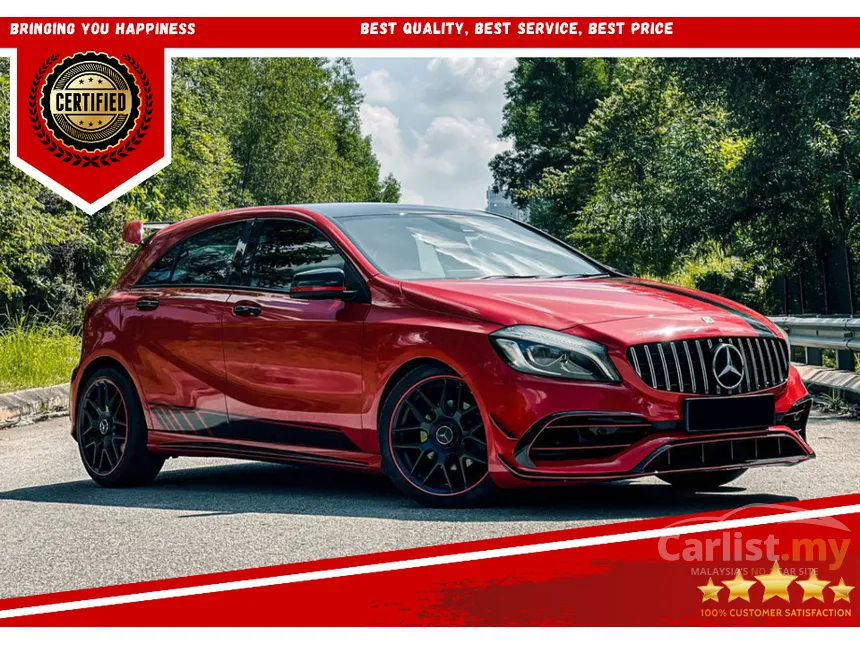 Used 2018 Mercedes-Benz A200 1.6 AMG FULL CONVERT A45 PADDLE SHIFTER ...