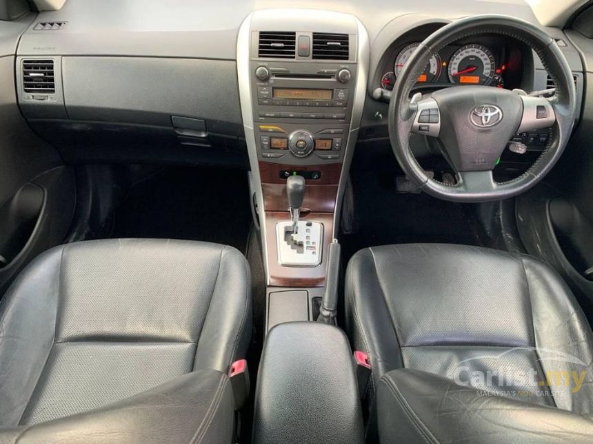 Used 2012 Toyota Corolla Altis 2.0 V Sedan PREMIUM BLACK EDITION FULL ...