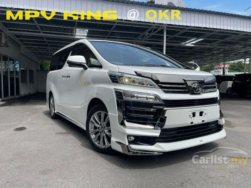 Recon 2020 Toyota Alphard 2.5 SC TYPE GOLD BLACK EDITION ZG GOLDEN EYE GE DIM BSM SUNROOF ...