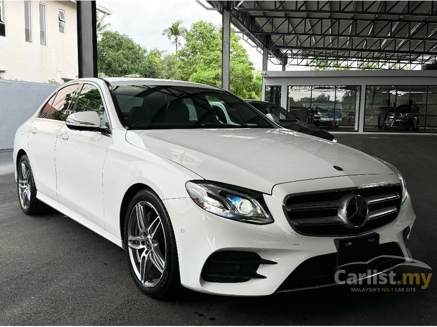 Recon 2019 Mercedes-Benz E300 2.0 AMG E250 E200 - BLACK LEATHER / BURMESTER / PANROOF / HUD / P ...