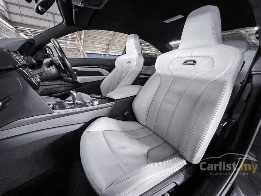 Recon BRITISH WHITE SEAT GANAS IN 425HP 2018 BMW M4 3.0 Coupe TURBO M2 ...