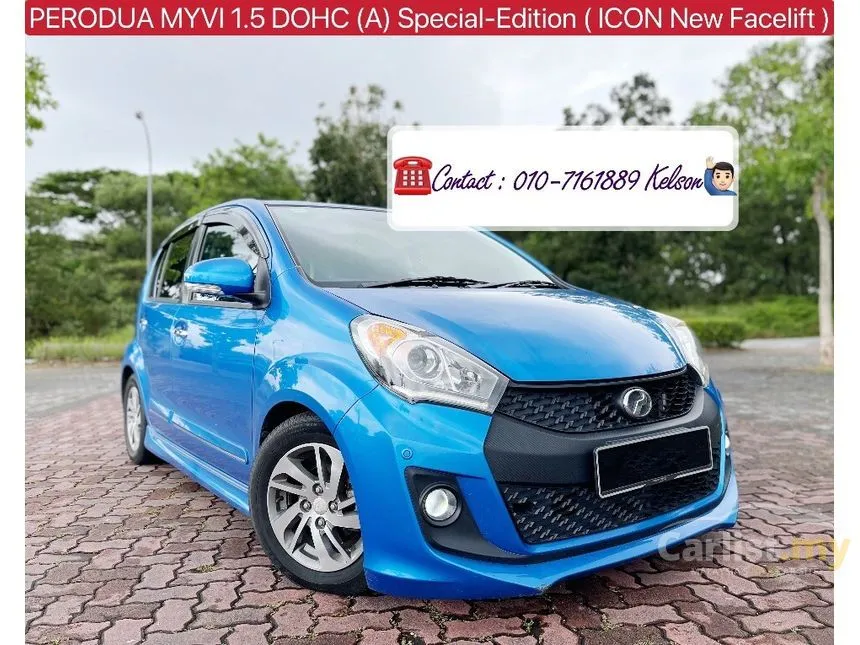 Used 2017 PERODUA MYVI 1.5 (A) Special-Edition ( New Facelift ICON ...