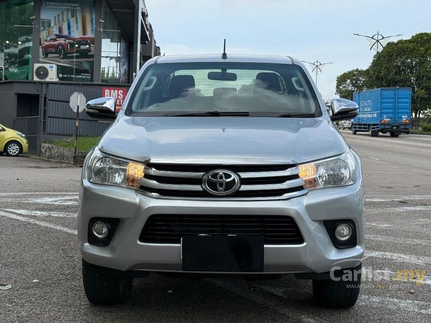 Used 2017 Toyota Hilux 2.4 G Standard Dual Cab Pickup - Carlist.my