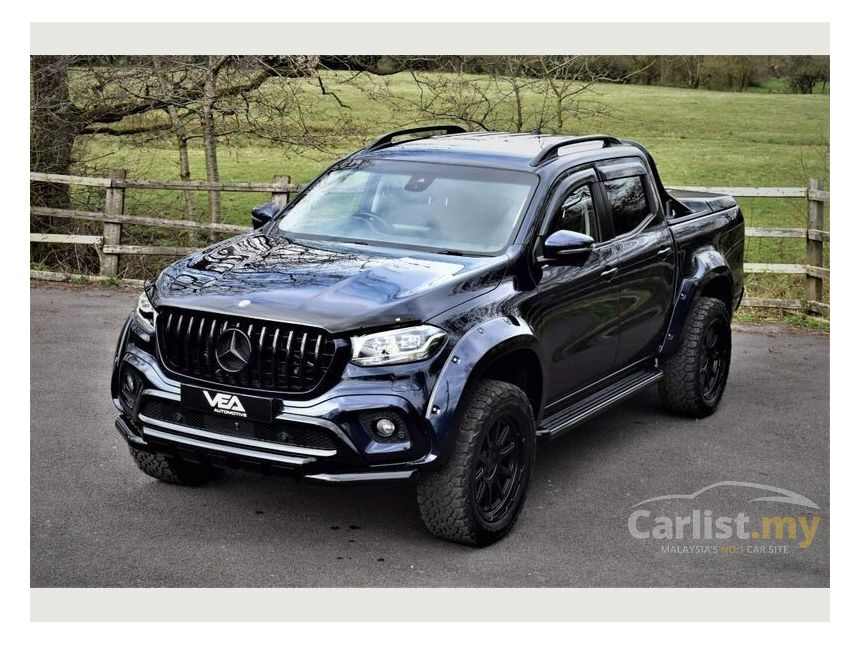 Mercedes-Benz X250d 2018 4MATIC 2.3 在（state） Auto自动挡 Pickup Truck Black ...