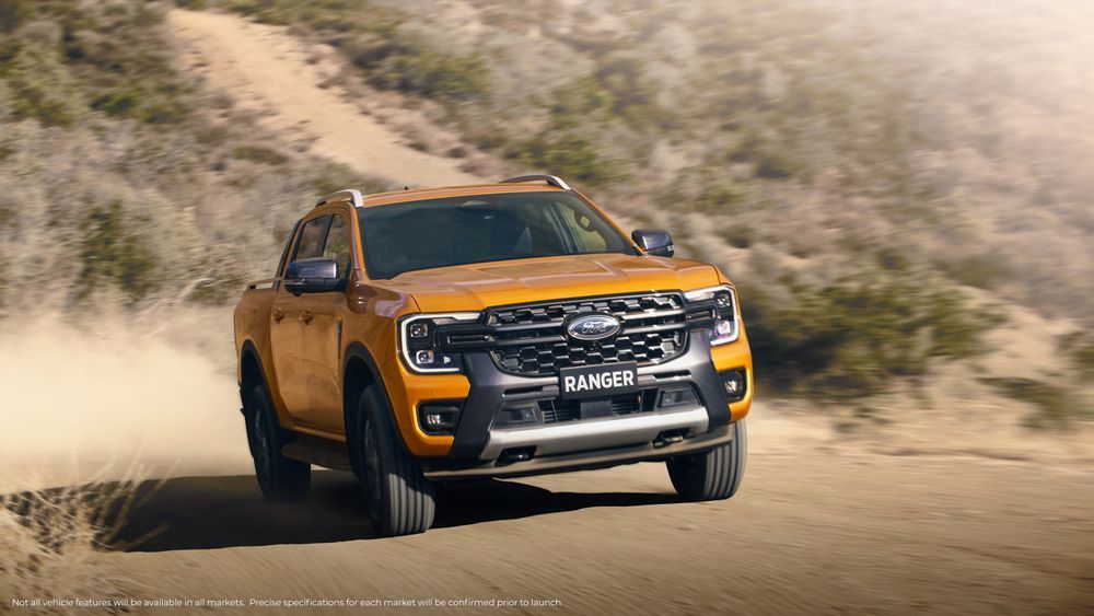 ภาพจริง All-new Ford Ranger ร่างทรง F-150 - รถเปิดตัวใหม่