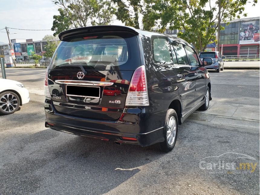 Toyota Innova 2010 G 2.0 in Penang Automatic MPV Black for RM 39,800 ...