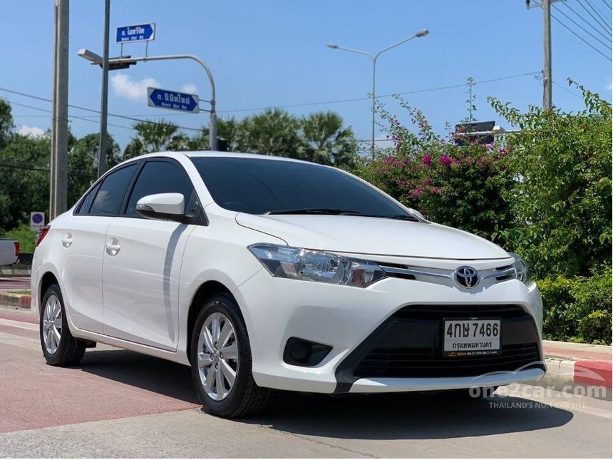Toyota Vios 2016 E 1.5 in กรุงเทพและปริมณฑล Automatic Sedan สีขาว for ...