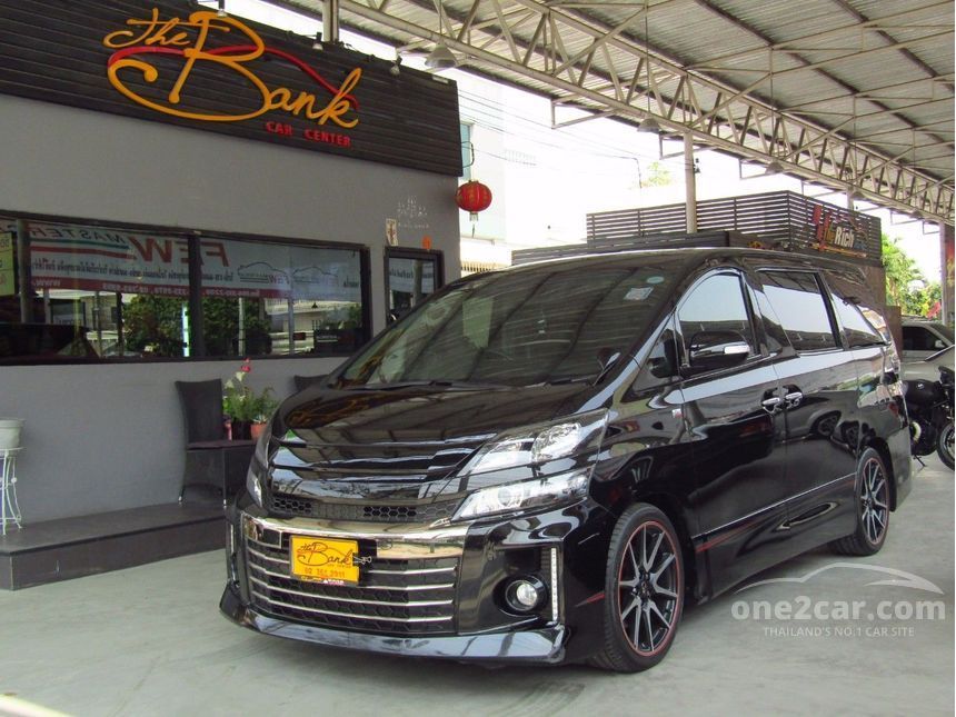 Toyota Vellfire 2013 GS 2.4 in กรุงเทพและปริมณฑล Automatic Wagon สีดำ ...