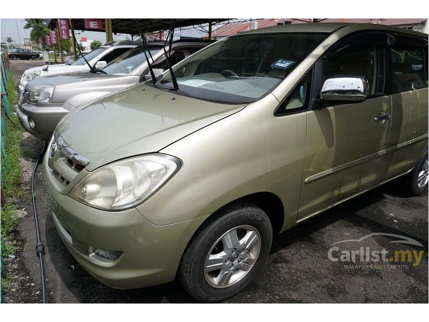 Toyota Innova 2006 G 2.0 in Selangor Automatic MPV Gold for RM 21,800 ...