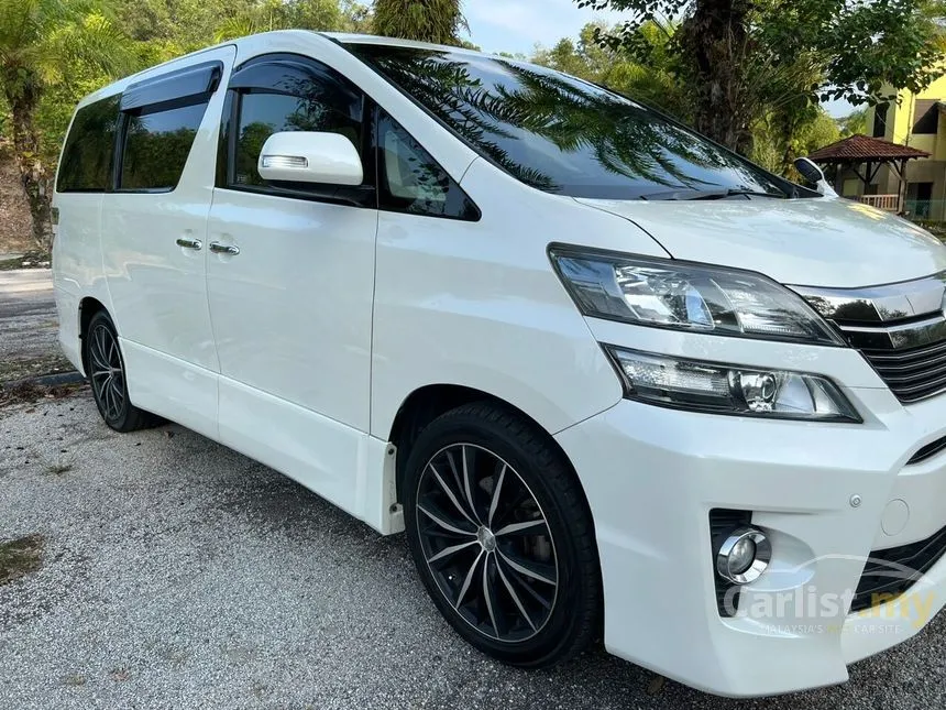 Used Toyota VELLFIRE 2.4 Z G-EDITION FACELIFT (A) - Carlist.my