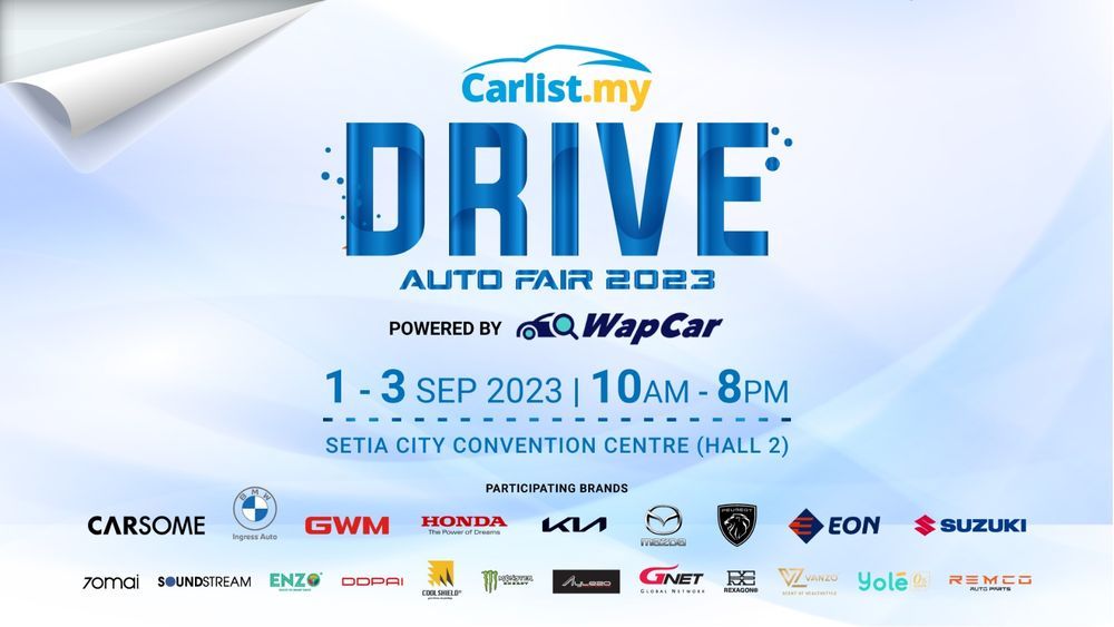 All the hottest cars will be at Carlist.my DRIVE Auto Fair, 1-3 ...