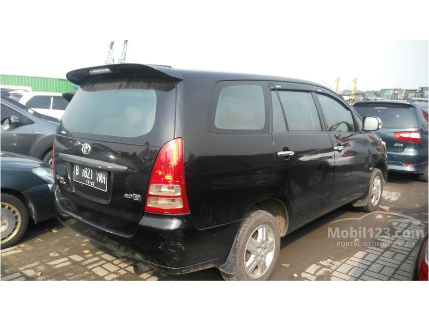 Jual Mobil Toyota Kijang Innova 2007 E 2.0 di Banten Manual MPV Hitam ...