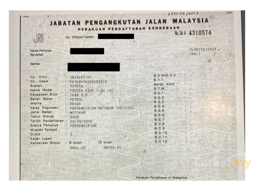 Used 2006 TOYOTA VIOS 1.5 G SPEC CASH & CARRY BOSS GILA RAYA SALE - Carlist.my