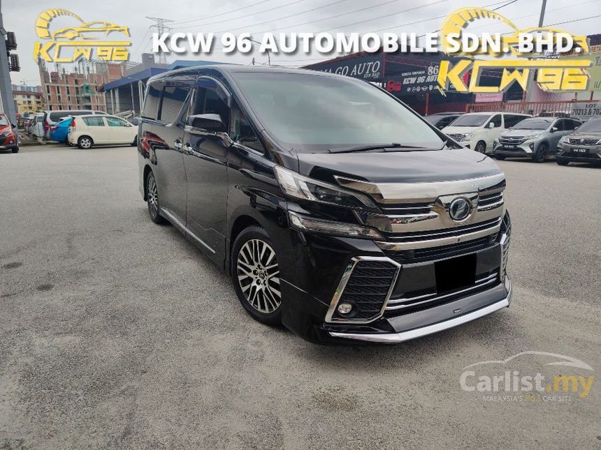 Used 2016 Toyota Vellfire 2.5 ZG MPV - Carlist.my