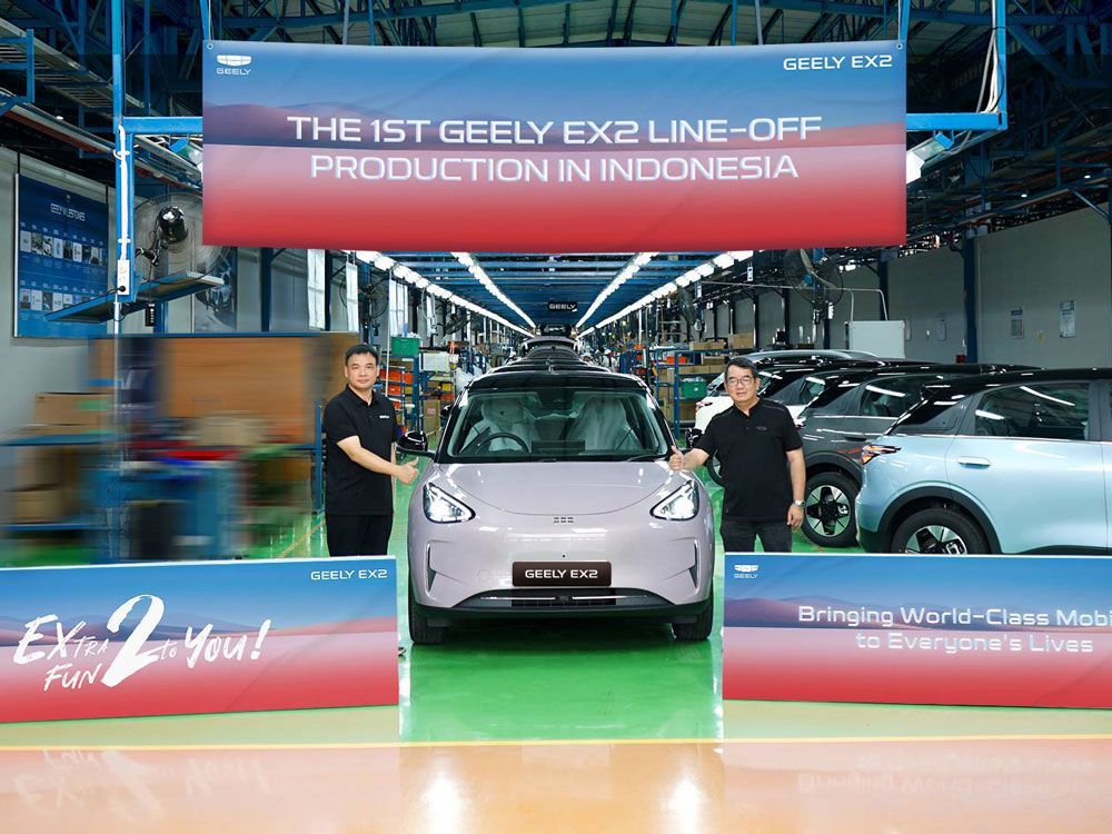 Geely EX2 mulai Dirakit Lokal, Harga Resminya Sebentar Lagi Ketahuan ...