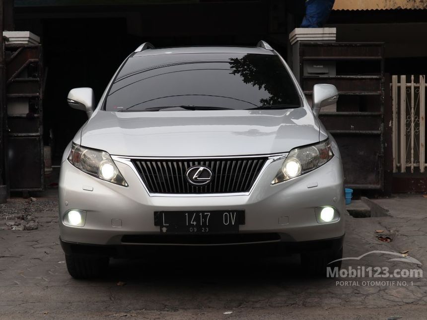 Jual Mobil Lexus RX350 2009 AL10 3.5 di Jawa Timur Automatic SUV Silver ...