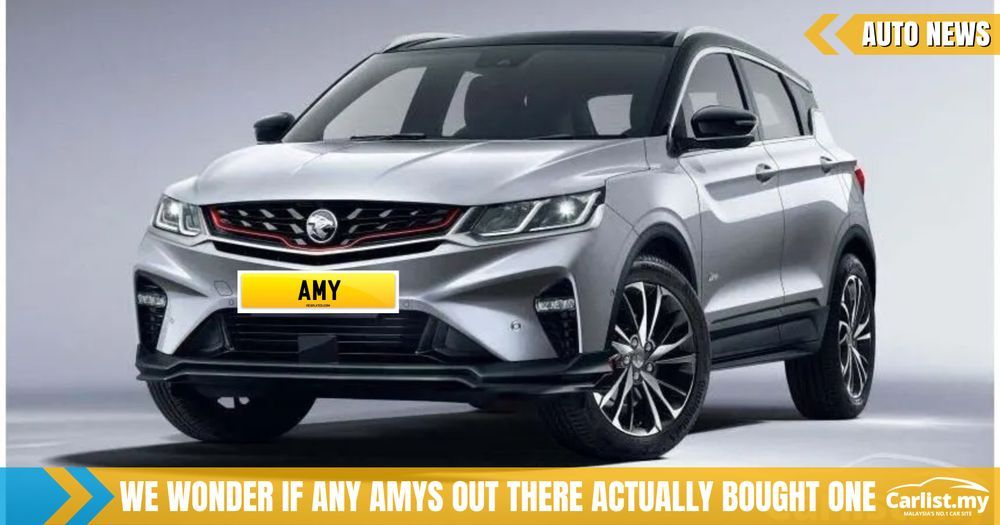 Perak's AMY vehicle registration plate proving to be popular, RM6 ...