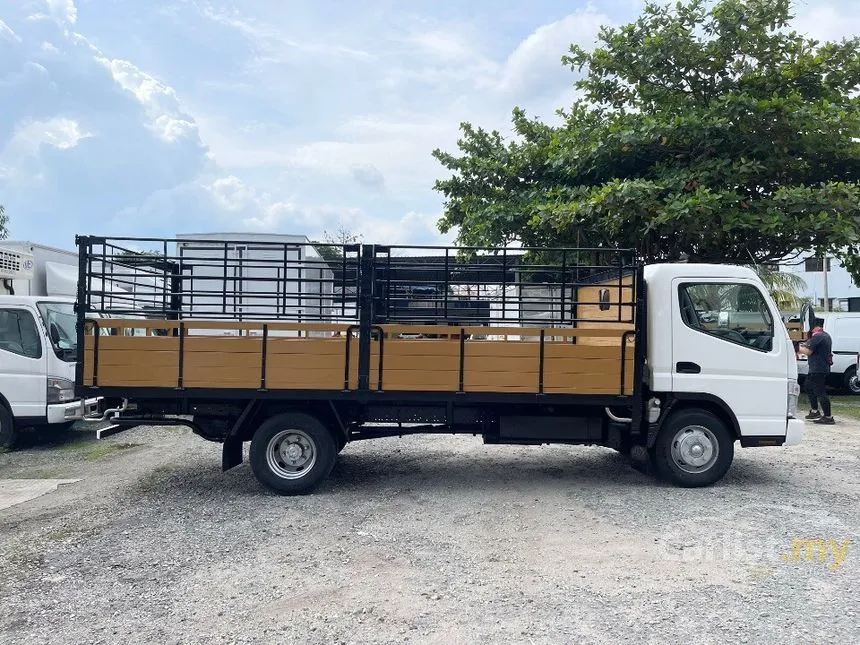 Terpakai 2012 Mitsubishi Fuso FE83PG 3 Ton 17 Feet Wooden Cargo 5000KG ...