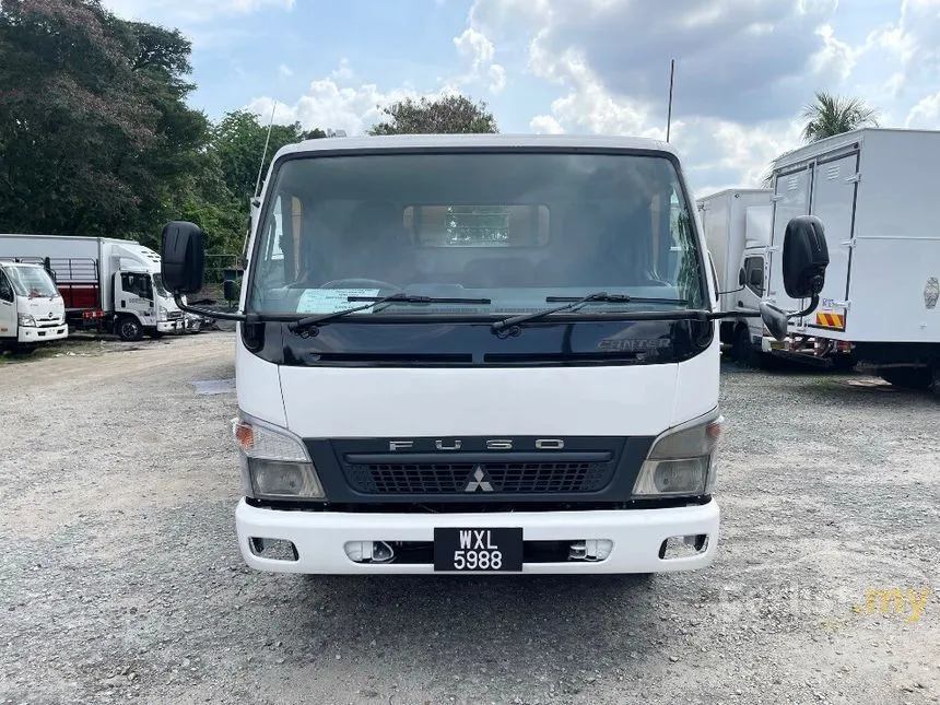Terpakai 2012 Mitsubishi Fuso FE83PG 3 Ton 17 Feet Wooden Cargo 5000KG ...