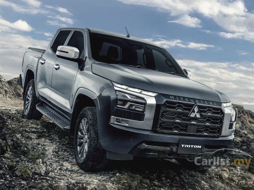 New 2025 Mitsubishi Triton 2.4 Premium Dual Cab 4X4 Pickup REBAT HEBAT ...