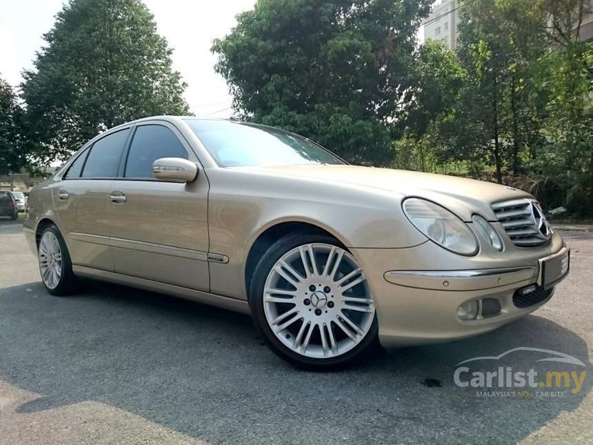 Mercedes-Benz E240 2003 Elegance 2.6 in Selangor Automatic Sedan Gold ...