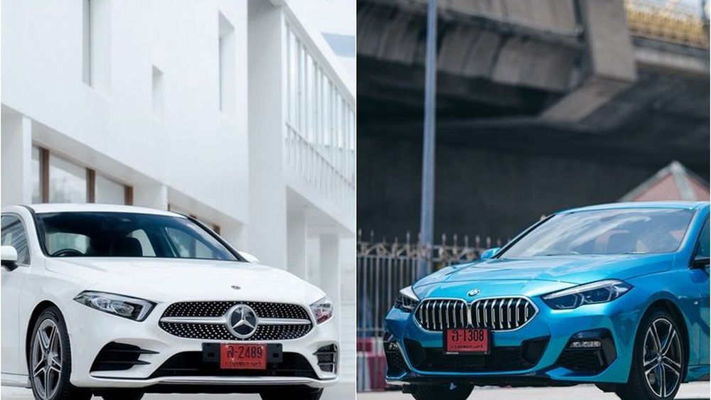 เทียบเล็กหรู 2 ล้านต้น Mercedes-Benz A200 VS BMW 220i Gran Coupe ...