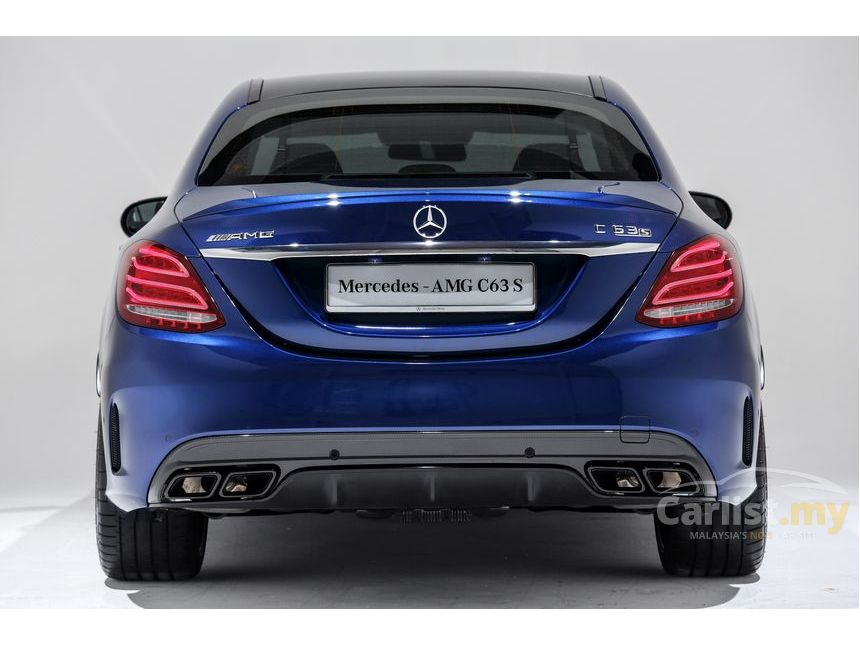 Mercedes-Benz C63 AMG 2017 S 4.0 in Perak Automatic Sedan Blue for RM ...
