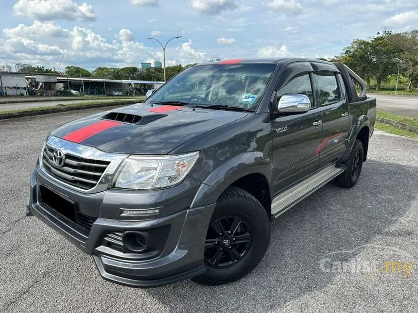 Used 2015 Toyota Hilux 2.5 (A) G TRD Sportivo VNT FACELIFT 4WD Pickup ...