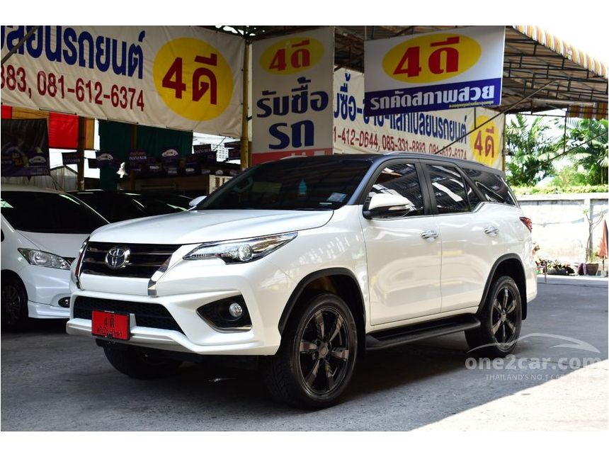 Toyota Fortuner 2017 (ปี 15-18) TRD Sportivo 2.8 เกียร์อัตโนมัติ สีขาว | One2car.com ศูนย์รวมรถ ...