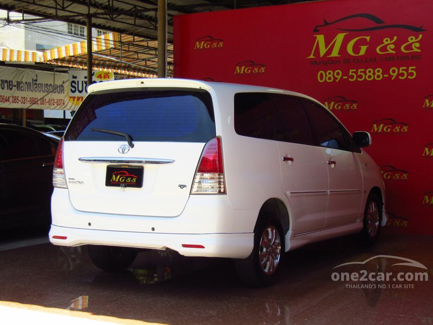 Toyota Innova 2010 (ปี 04-11) V 2.0 เกียร์อัตโนมัติ สีขาว | One2car.com ...