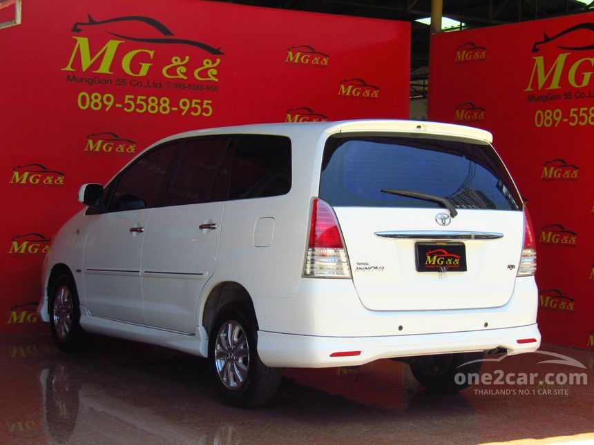 Toyota Innova 2010 (ปี 04-11) V 2.0 เกียร์อัตโนมัติ สีขาว | One2car.com ...