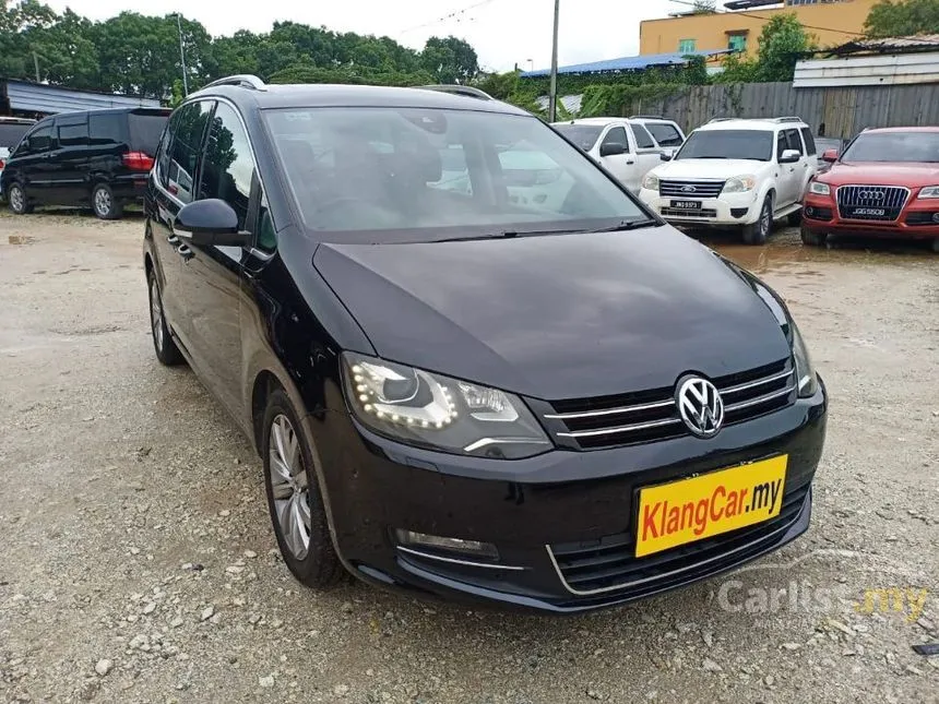 Used 2012/2013 CASH OTR Volkswagen Sharan 2.0 TSI Tech Spec (A) PUSH START PADDLE SHIFT SUNROOF ...