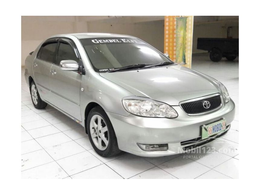 Jual Mobil Toyota Corolla Altis 2003 G 1.8 di Jawa Timur Manual Sedan ...