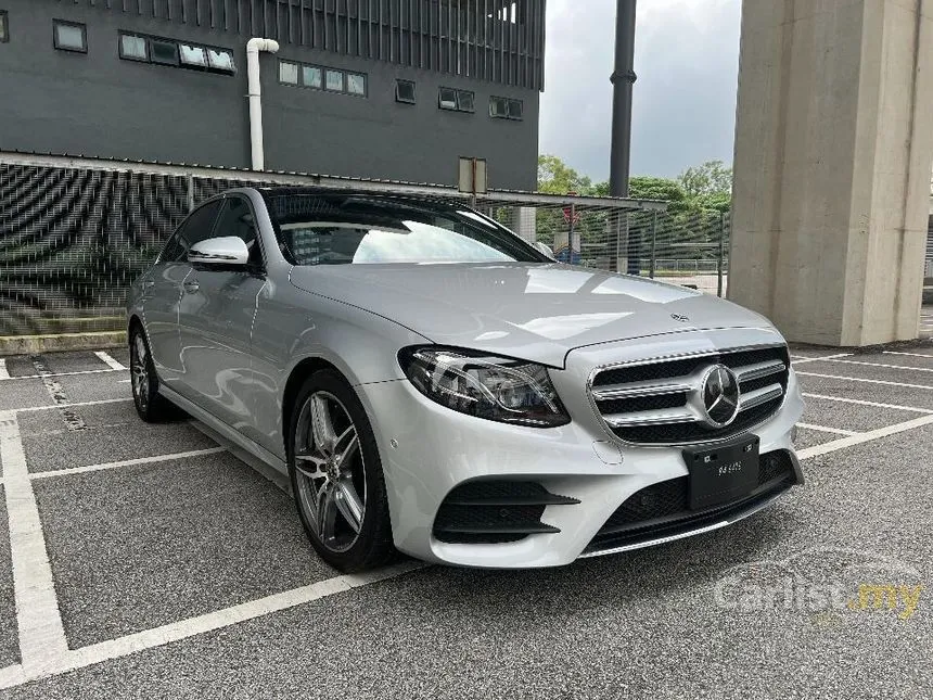 Recon 2020 Mercedes-Benz E300 2.0 Sedan AMG-Panoramic Roof-Burmester-HUD-Japan Spec-UNREG ...