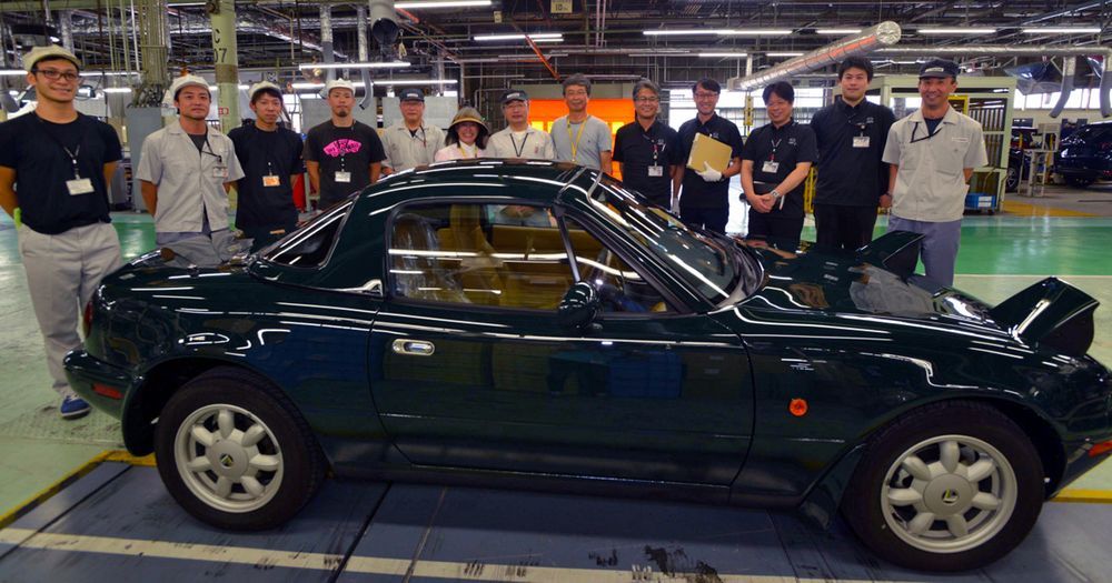 First Officially-Restored Mazda MX-5 Reunites With Owner - Auto News ...