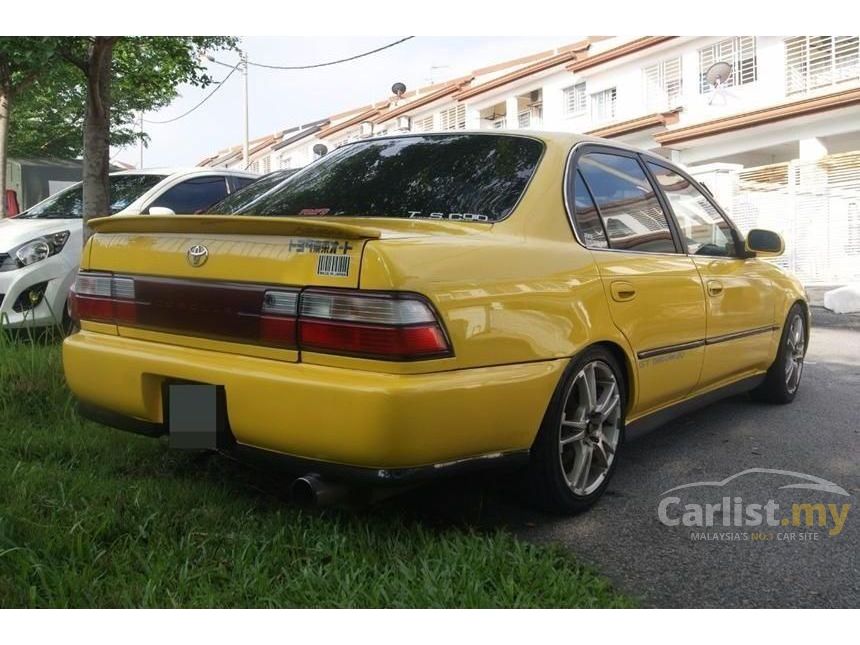 Used 1992 Toyota Corolla SEG BlackTop 20V 1.6 (A) -- GREAT CAR ...
