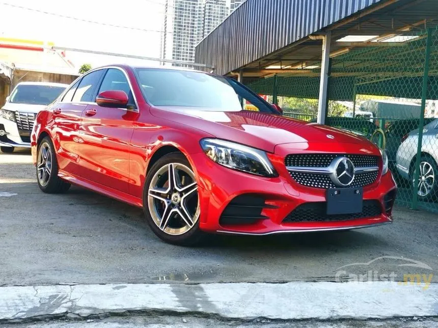 Recon 2020 Mercedes-Benz C200 Avantgarde 1.5 (A) AMG LINE MAROON (GRADE ...