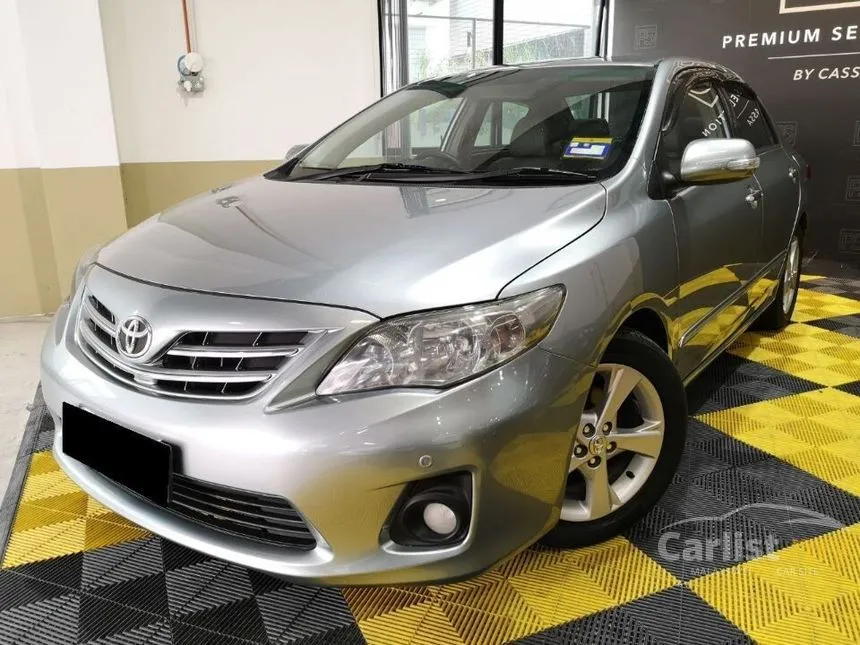 Used 2012 Toyota Corolla Altis 1.8 G Sedan LEATHER SEAT POWER SEAT ...