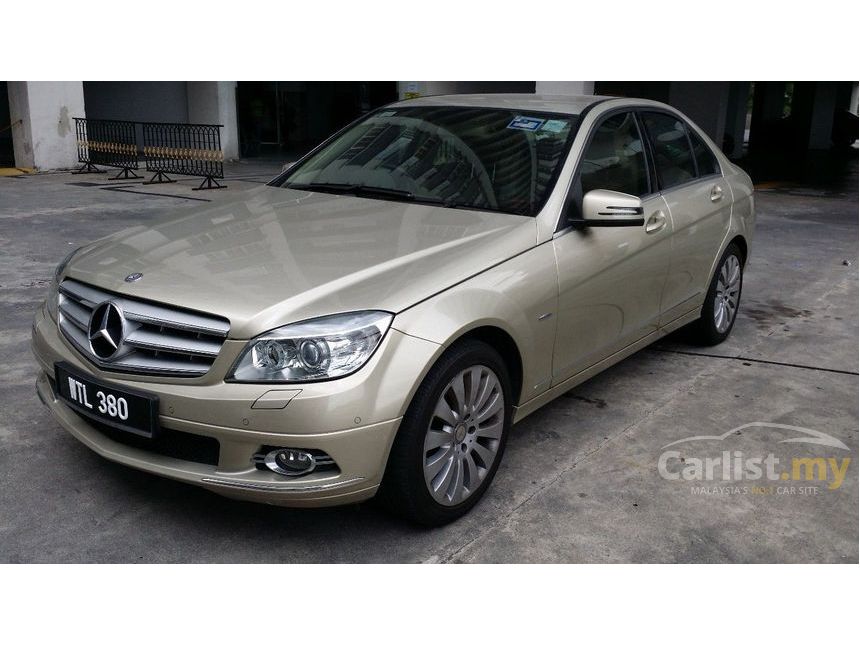 Mercedes-Benz C200 2009 2.0 in Selangor Automatic Sedan Gold for RM ...