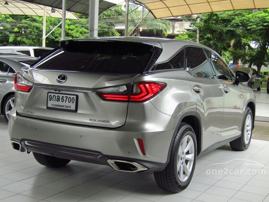 Lexus RX200t 2018 (ปี 15-19) Luxury 2.0 เกียร์อัตโนมัติ สีเทา | One2car ...