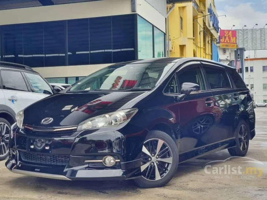 Recon Toyota Wish 1.8 S SPEC MONOTONE 7 SEATER NEW FACELIFT PADDLE ...