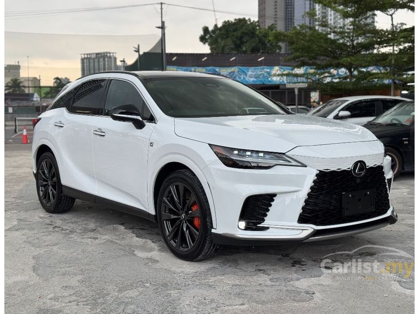 Recon 2023 Lexus RX350 2.4L F Sport SUV (White) JAPAN SPEC, RED ...